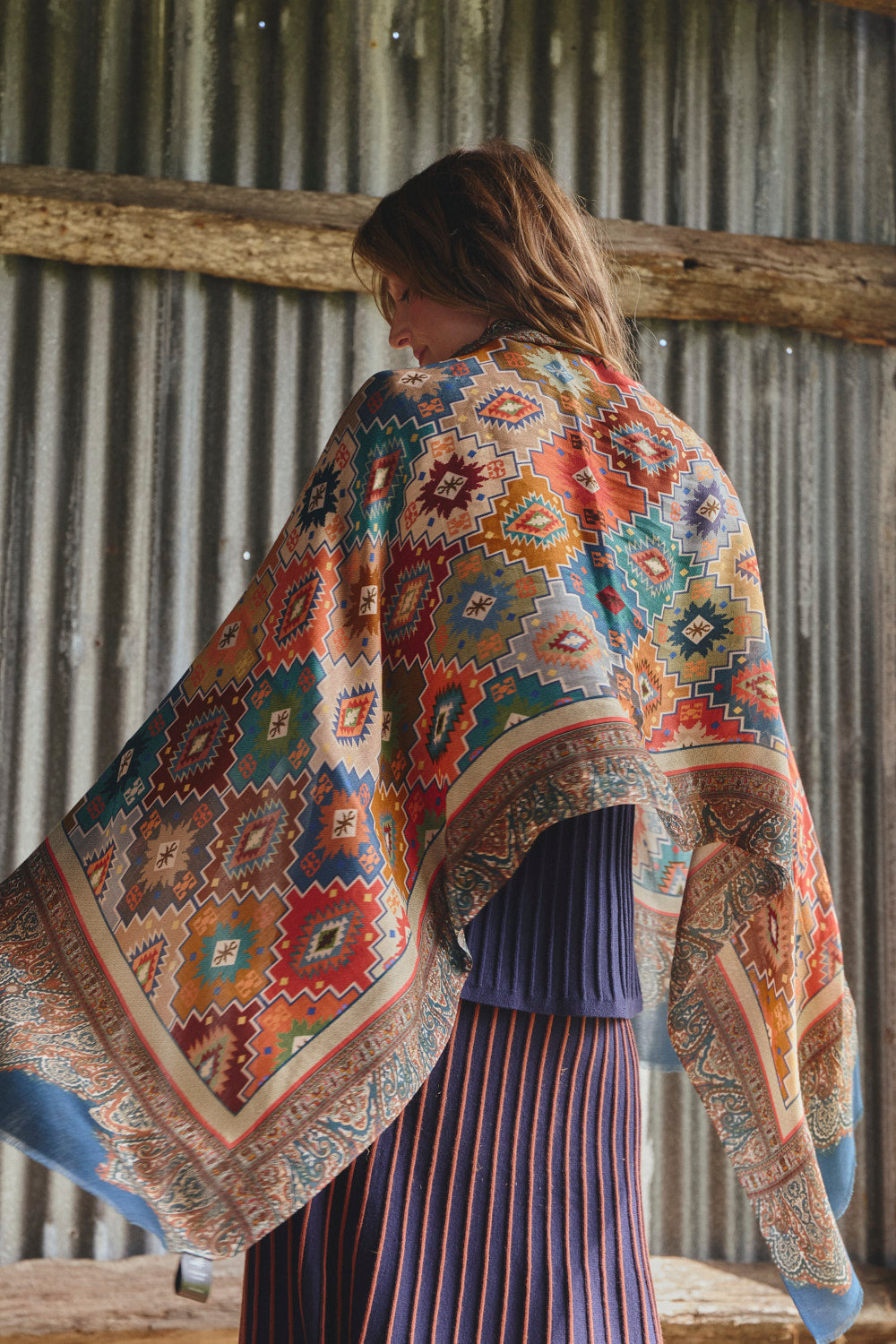 Heirloom Tapestry Scarf | Adrift Clothing