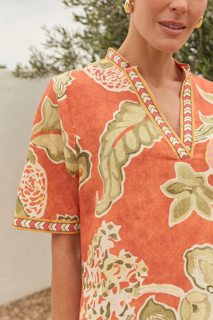 Samara Blouse in Palampore | Adrift Clothing
